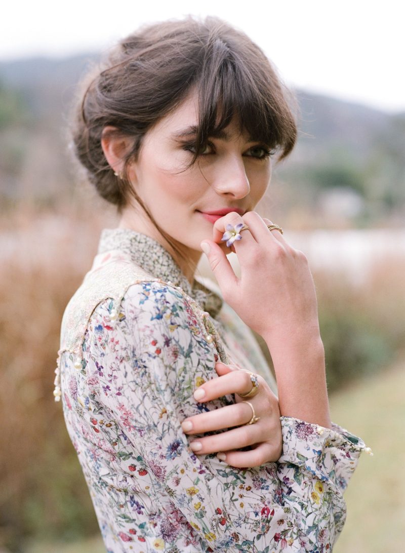Springtime Editorial Floral Inspiration Featured in Flutter Magazine ...